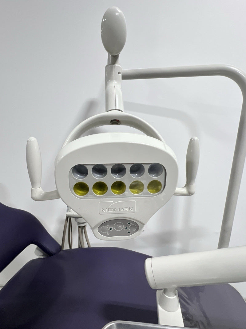 Midmark UltraTrim Dental Chair Package Radius Delivery with LED Light ...