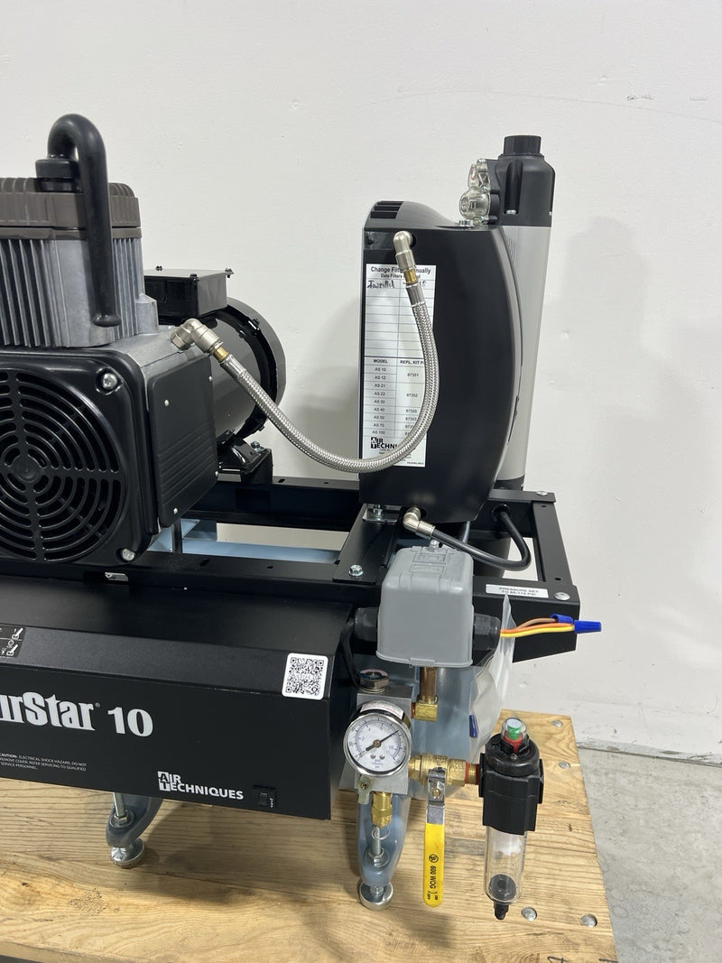 Air Techniques AirStar 10 Dental Air Compressor 115V Excellent! Only 5 ...