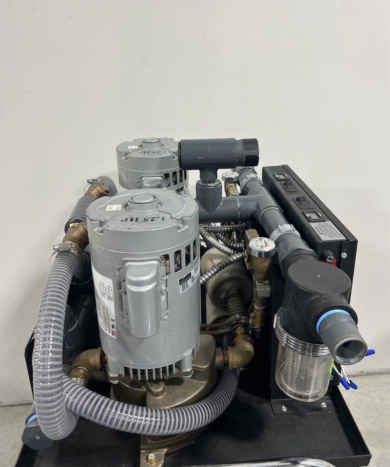 Midmark CV6R Vacuum Pump 2 x 1.25 hp Motors 230v S/n V1853761 Clean ...