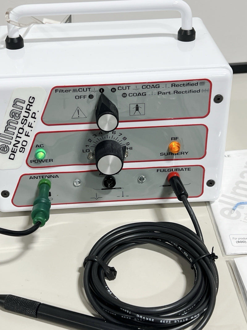 Ellman Dento-Surg 90 FFP Radiosurgical Unit with 10 Tips. Excellent Co ...