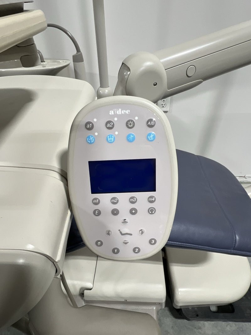 ADEC 511 Dental Chair, Radius Delivery Unit, Cuspidor, Assistant’s Pkg ...